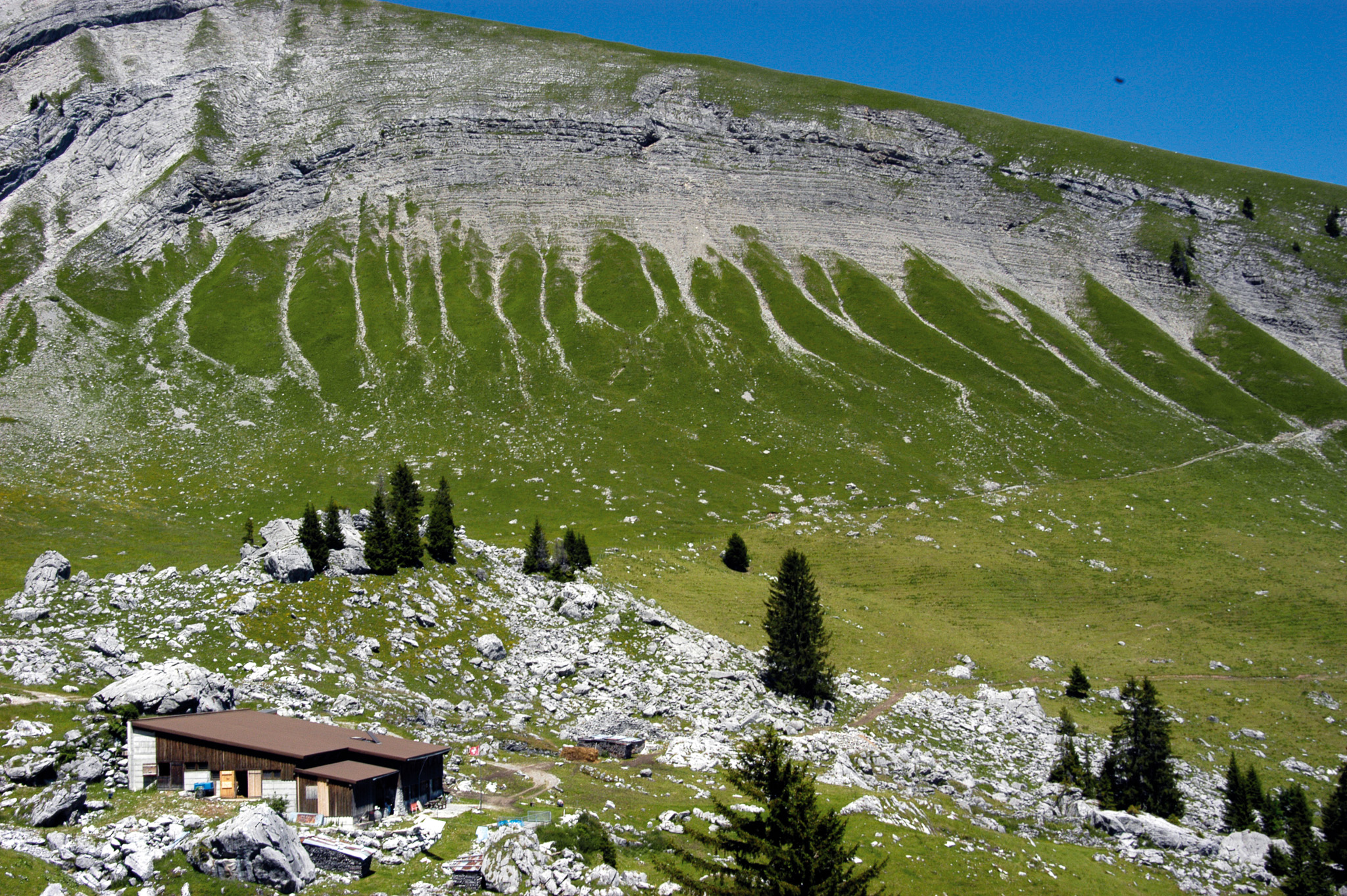 Une étape du Grand Tour des Vanils promu par le Parc naturel régional Gruyère Pays-d'Enhaut pour ...